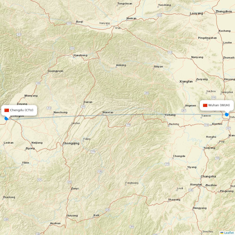 Air China routes 2025 – interactive map with all flights - Flight Routes