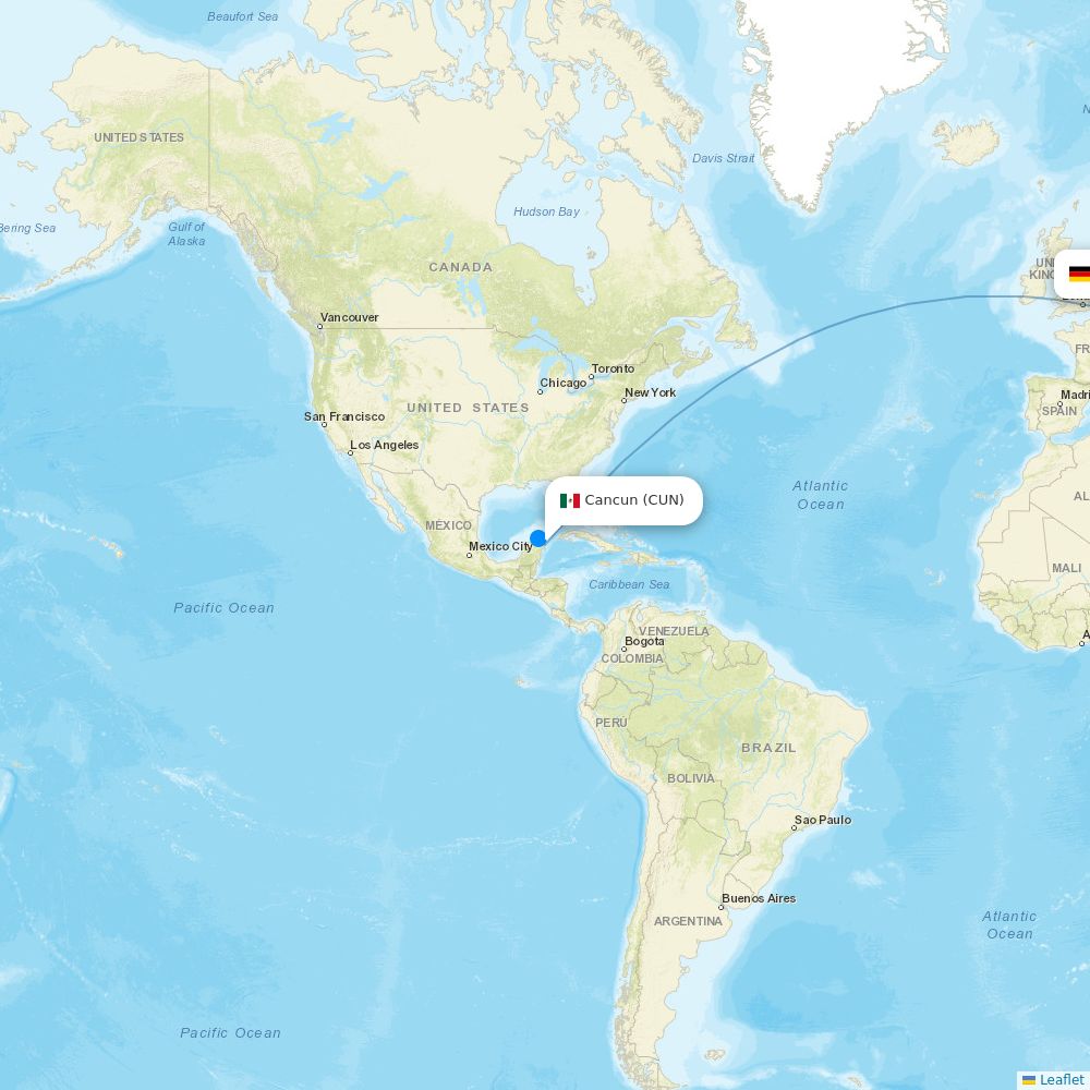 Condor routes 2025 – interactive map with all flights - Flight Routes