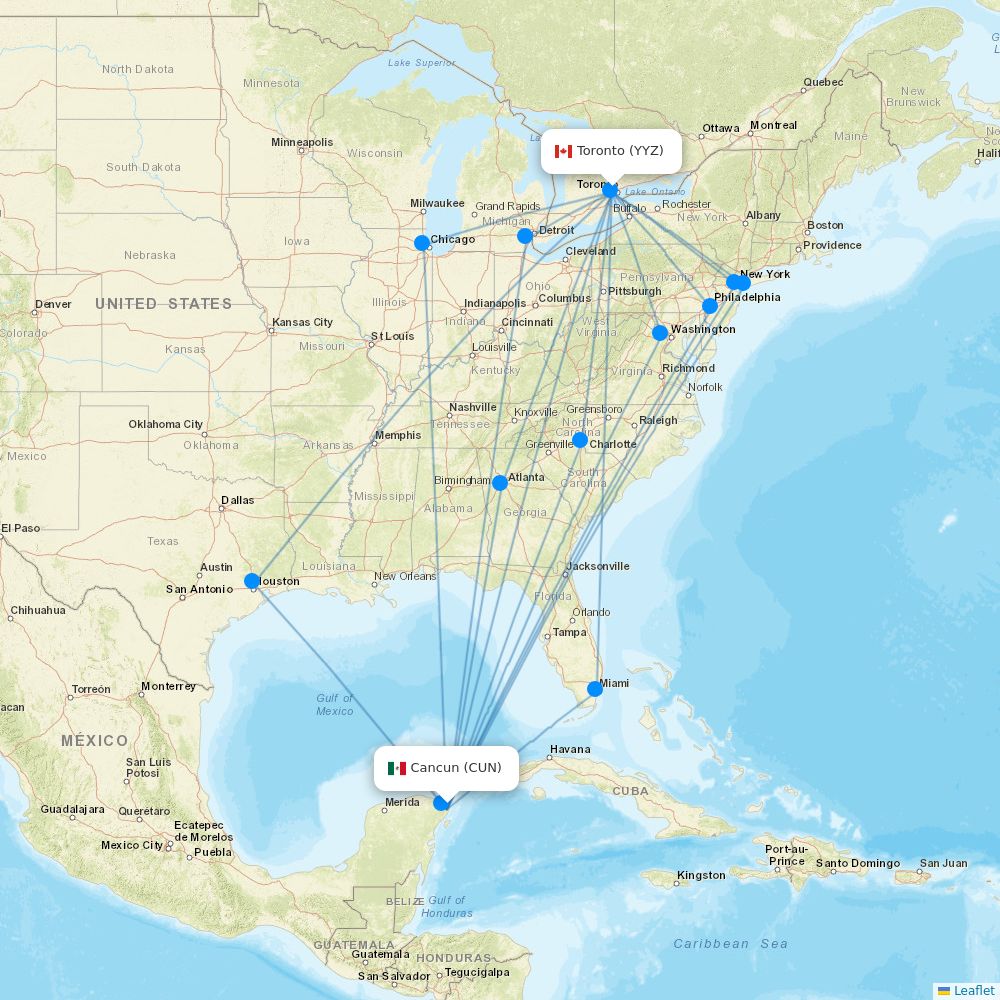 Flair Airlines routes 2025 – map with all flights - Flight Routes