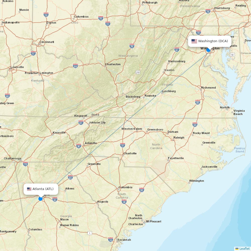 Delta Air Lines routes 2025 – map with all flights - Flight Routes