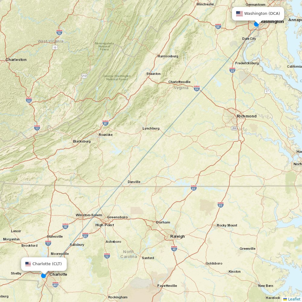 American Airlines routes 2025 – map with all flights - Flight Routes