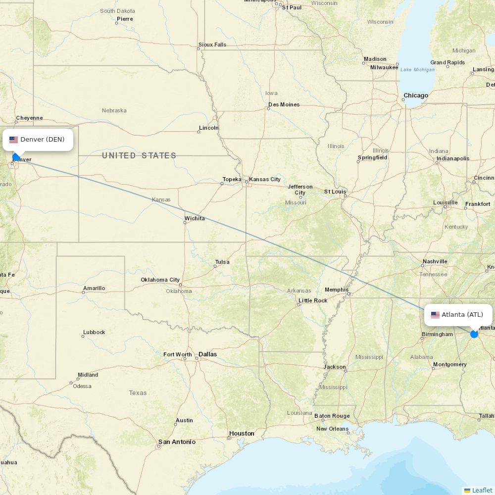 Frontier Airlines routes 2025 – map with all flights - Flight Routes