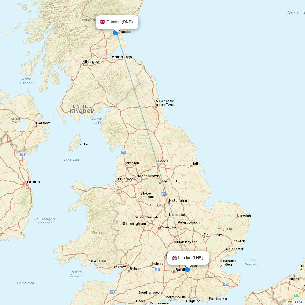 Loganair routes 2025 – interactive map with all flights - Flight Routes