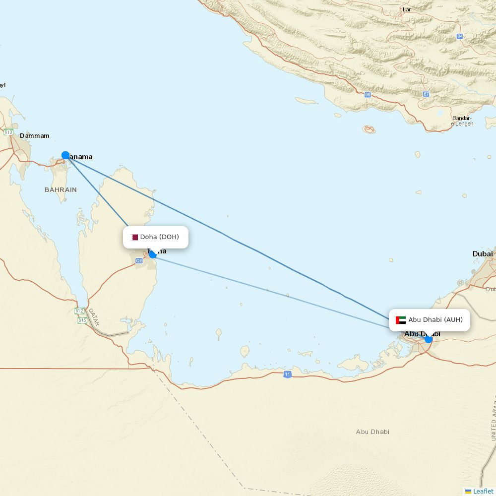 Qatar Airways routes 2025 – map with all flights - Flight Routes