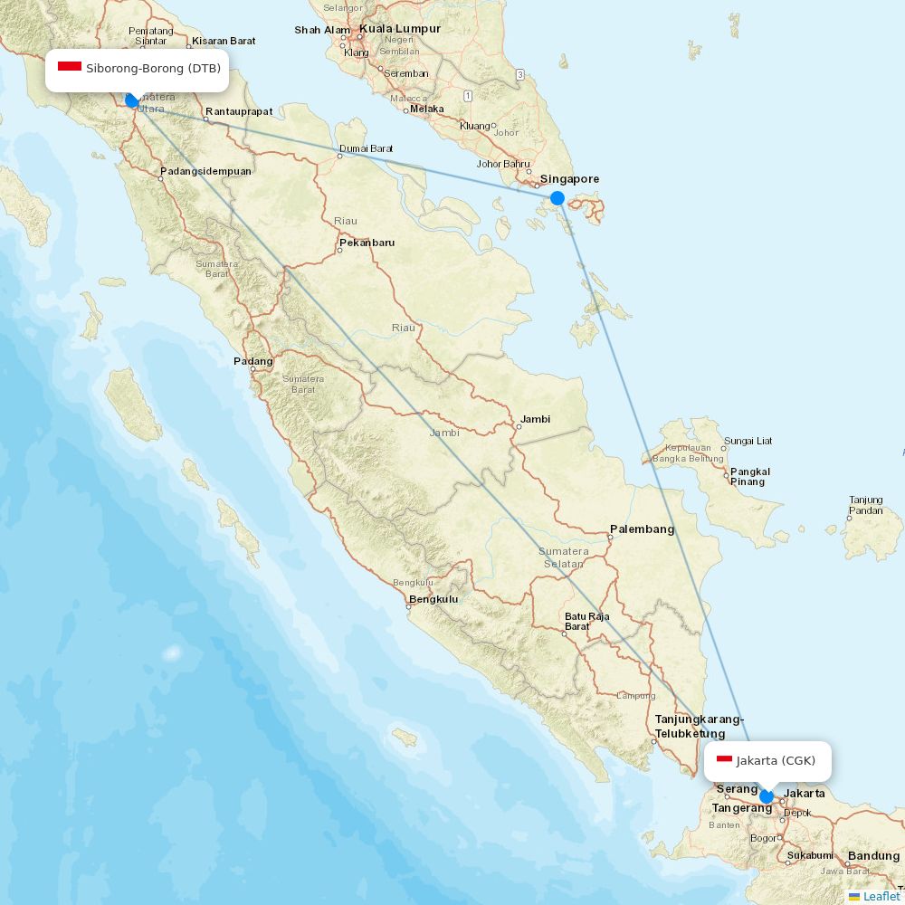 Indonesia AirAsia routes 2026 – map with all flights - Flight Routes
