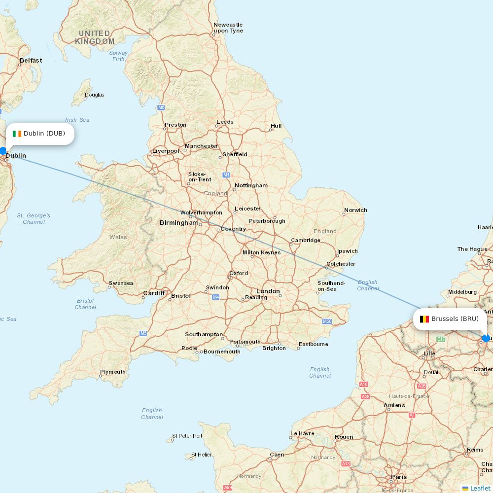 Aer Lingus routes 2026 – map with all flights - Flight Routes