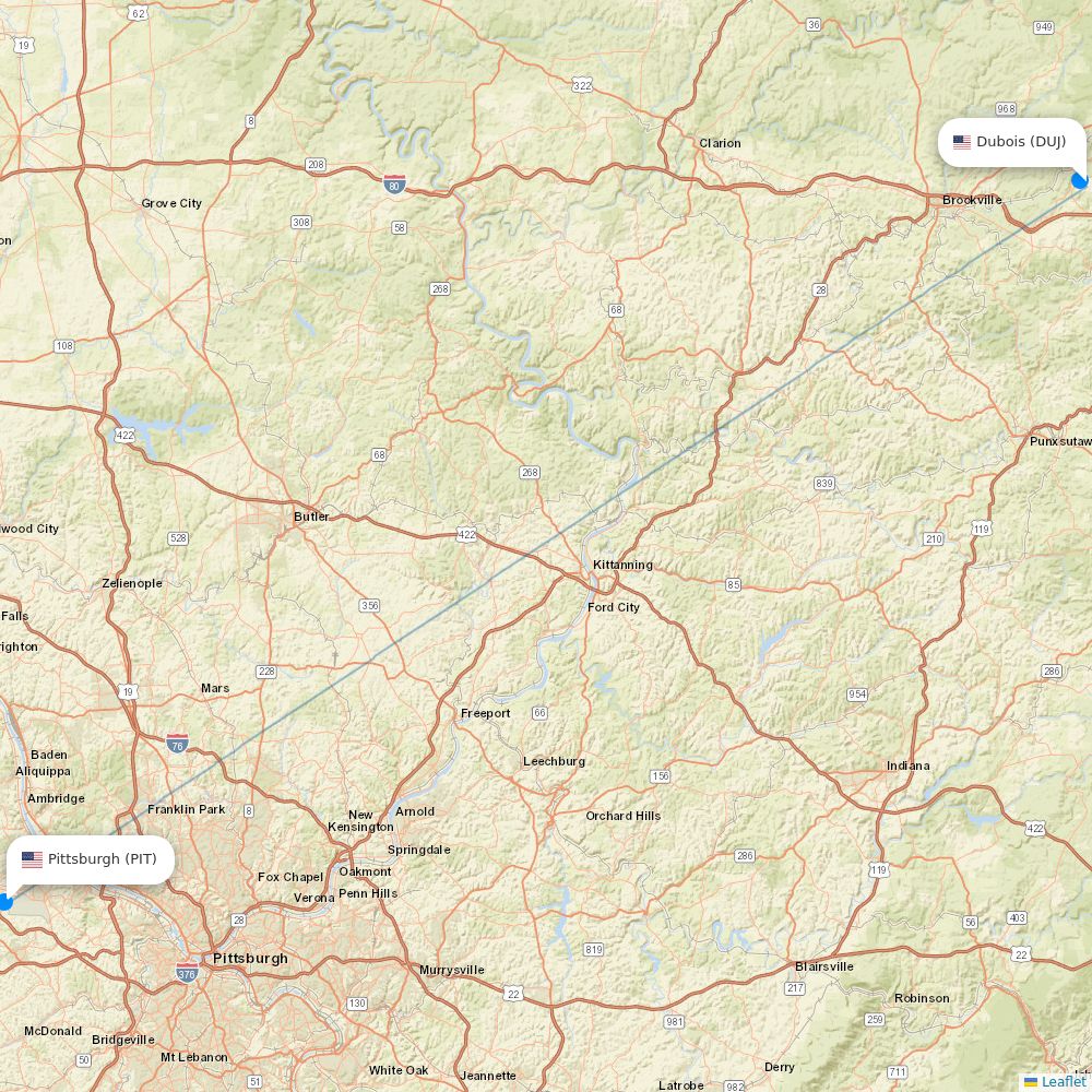 Southern Airways Express routes 2026 – map with flights - Flight Routes