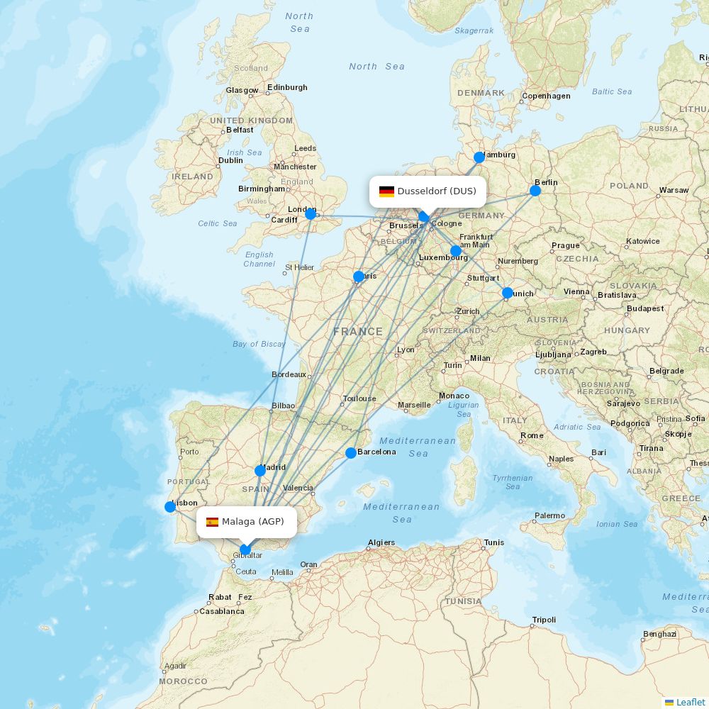 Eurowings routes 2026 – interactive map with all flights - Flight Routes
