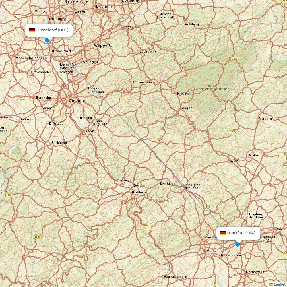 Lufthansa routes 2025 – interactive map with all flights - Flight Routes