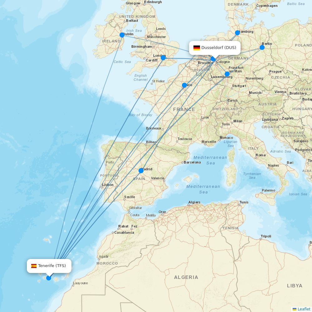 Condor routes 2025 – interactive map with all flights - Flight Routes