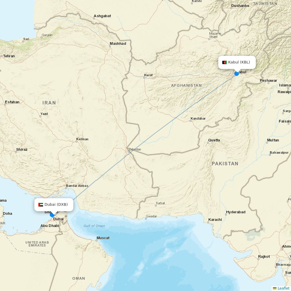 Flydubai routes 2026 – interactive map with all flights - Flight Routes