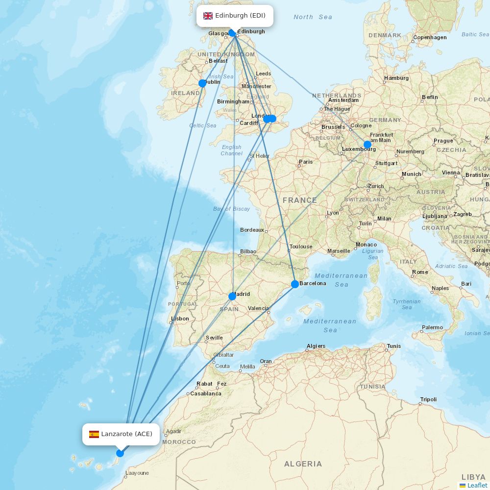 Jet2 routes 2025 – interactive map with all flights - Flight Routes