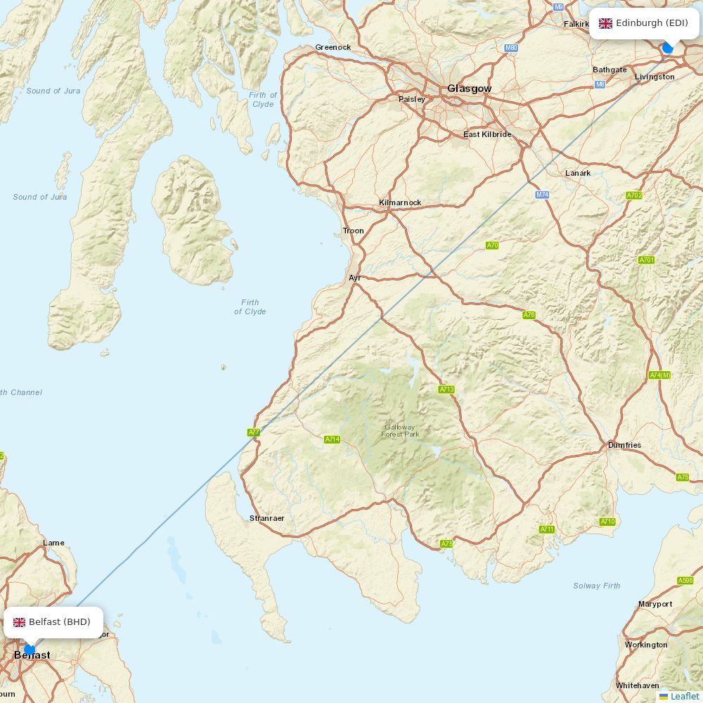 Aer Lingus routes 2026 – map with all flights - Flight Routes