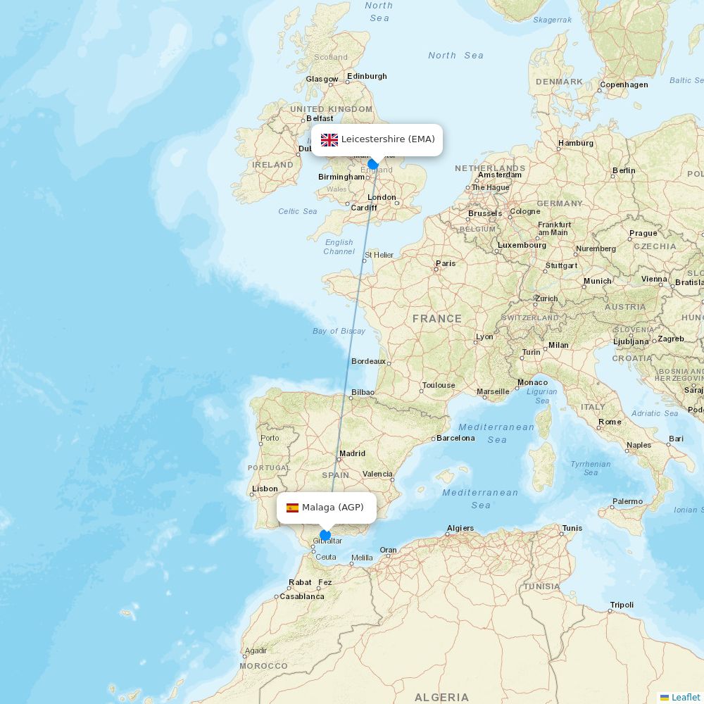 Jet2 routes 2026 – interactive map with all flights - Flight Routes