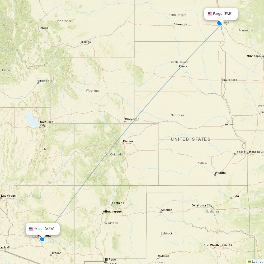 Allegiant Air routes 2025 – map with all flights - Flight Routes