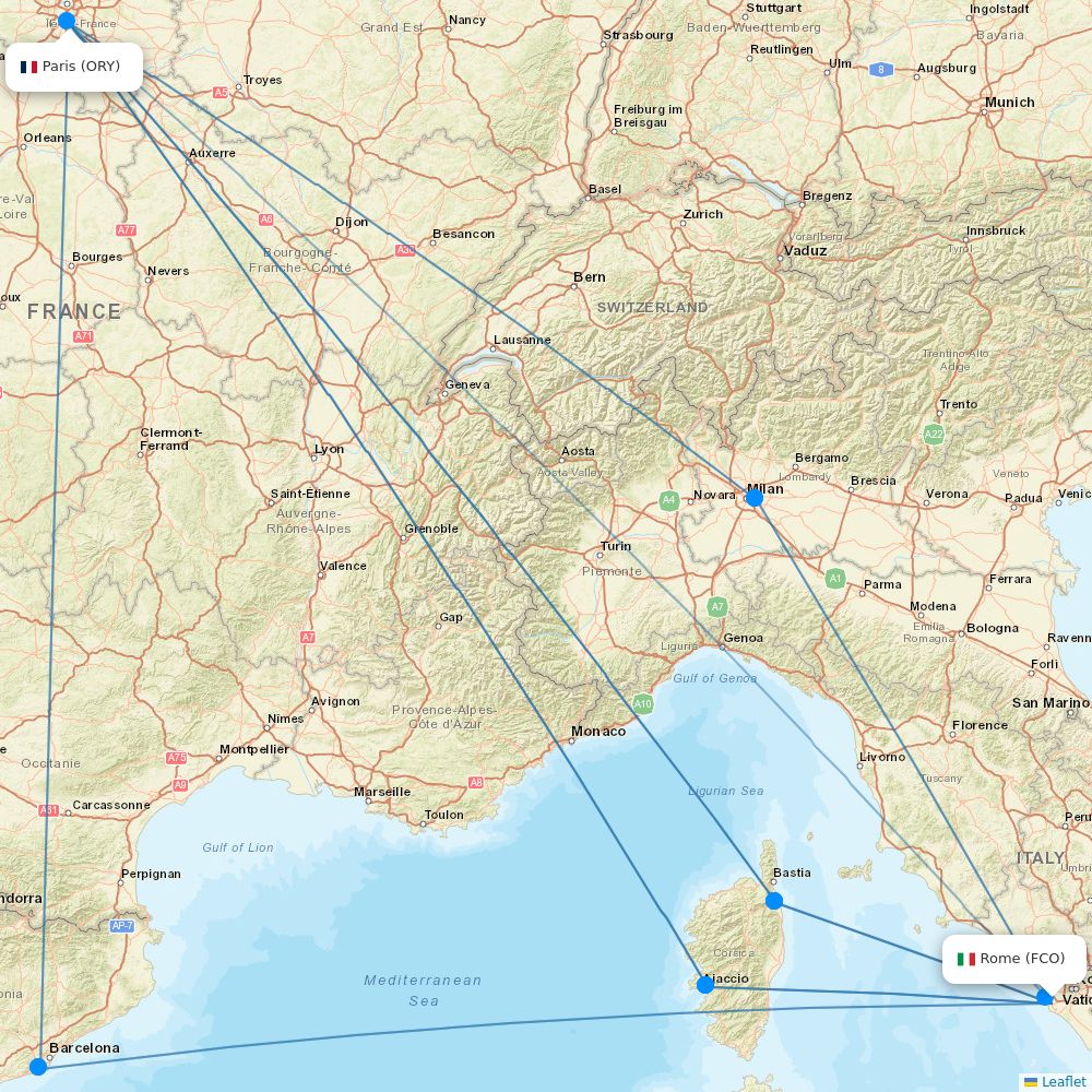 Vueling routes 2025 – interactive map with all flights - Flight Routes