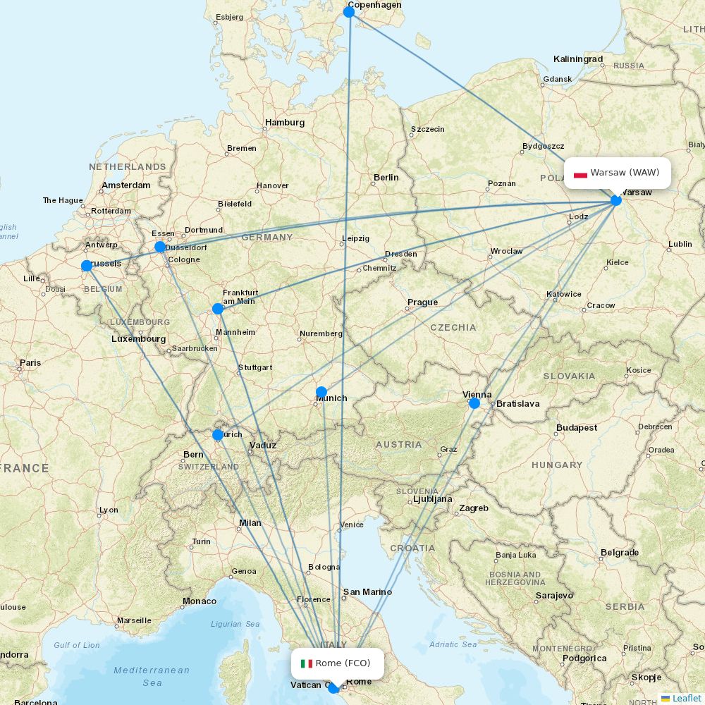 Wizz Air routes 2025 – interactive map with all flights - Flight Routes