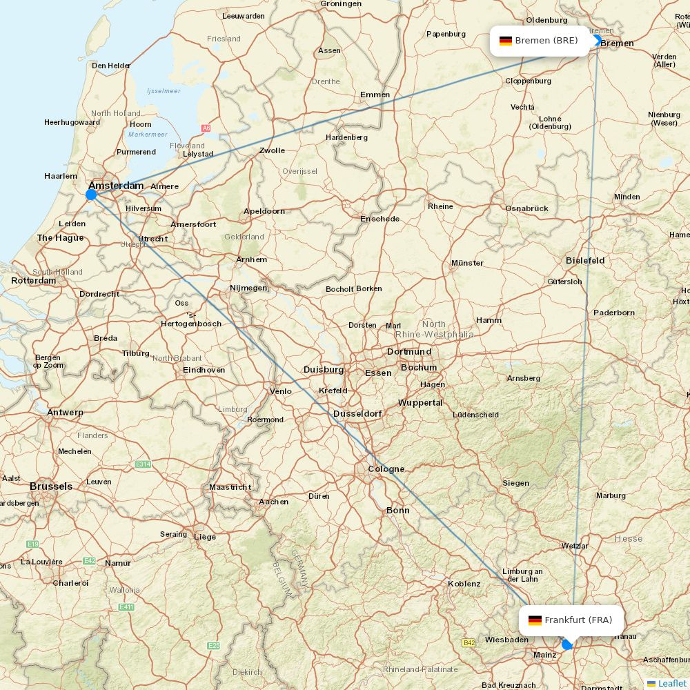 Lufthansa routes 2025 – interactive map with all flights - Flight Routes