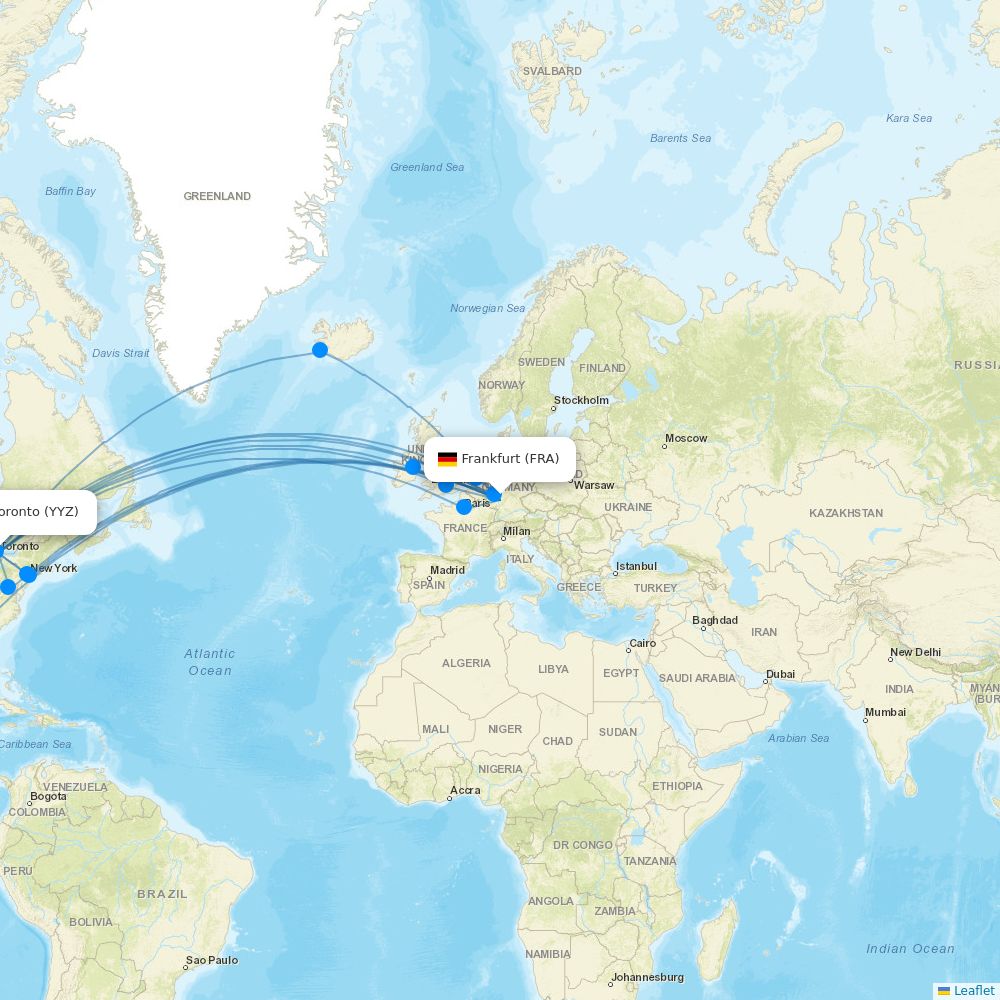 Condor routes 2026 – interactive map with all flights - Flight Routes