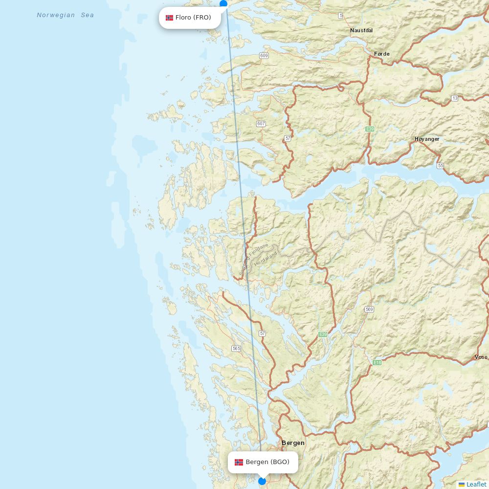 Wideroe routes 2025 – interactive map with all flights - Flight Routes