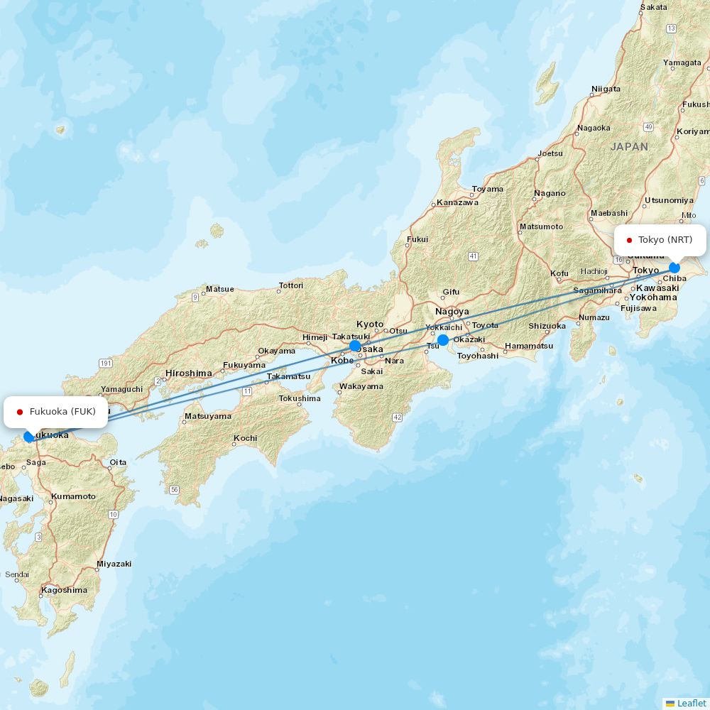 Jetstar Japan routes 2025 – map with all flights - Flight Routes