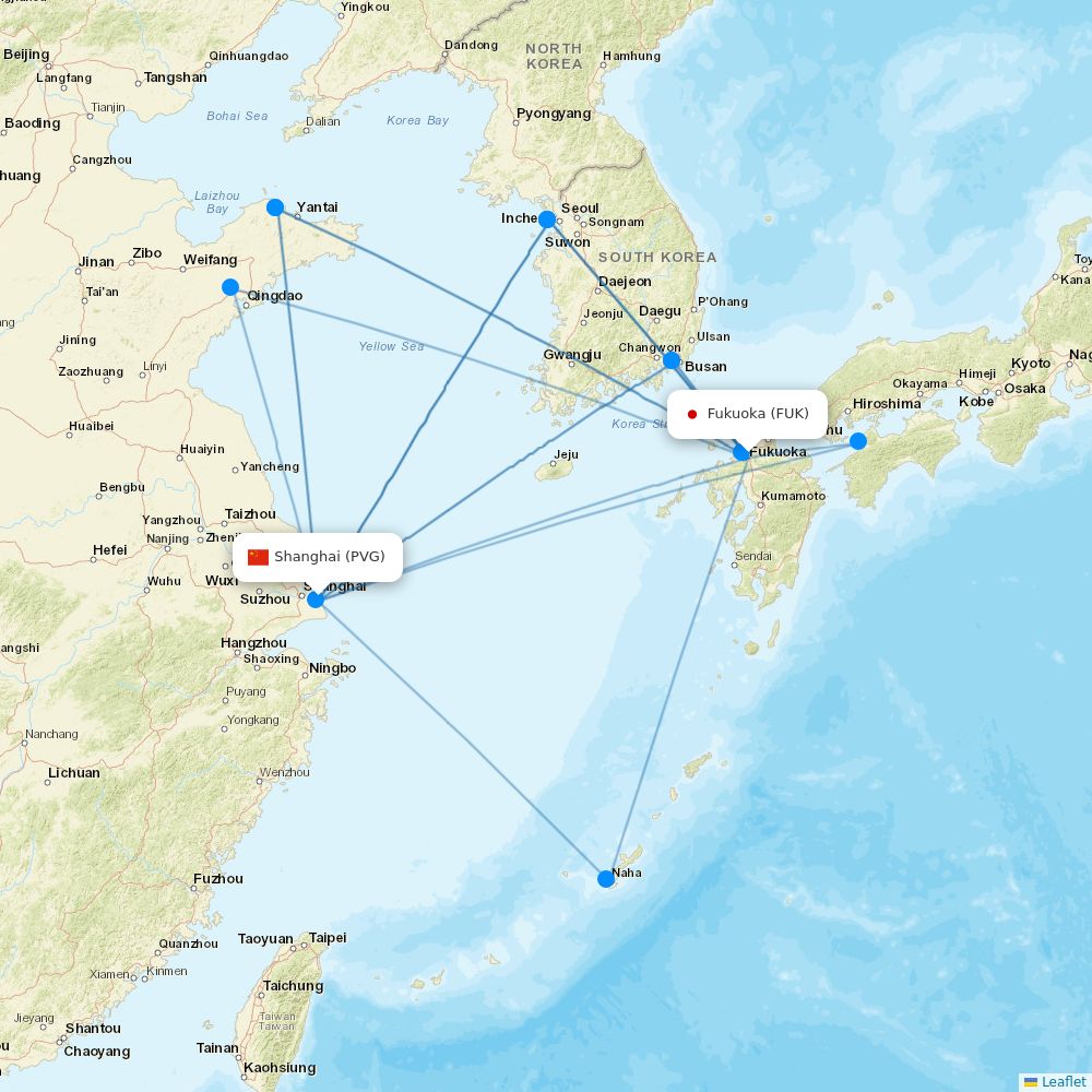 Spring Airlines routes 2025 – map with all flights - Flight Routes