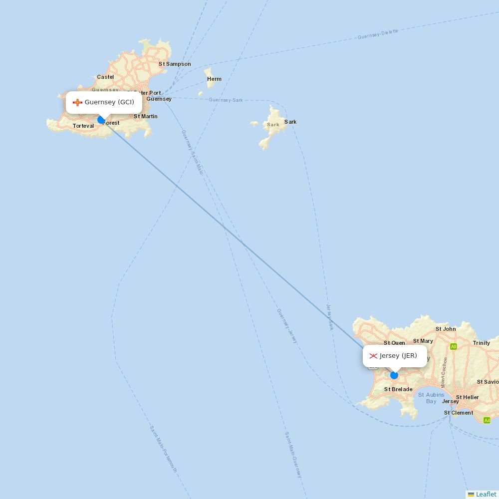 Loganair routes 2025 – interactive map with all flights - Flight Routes