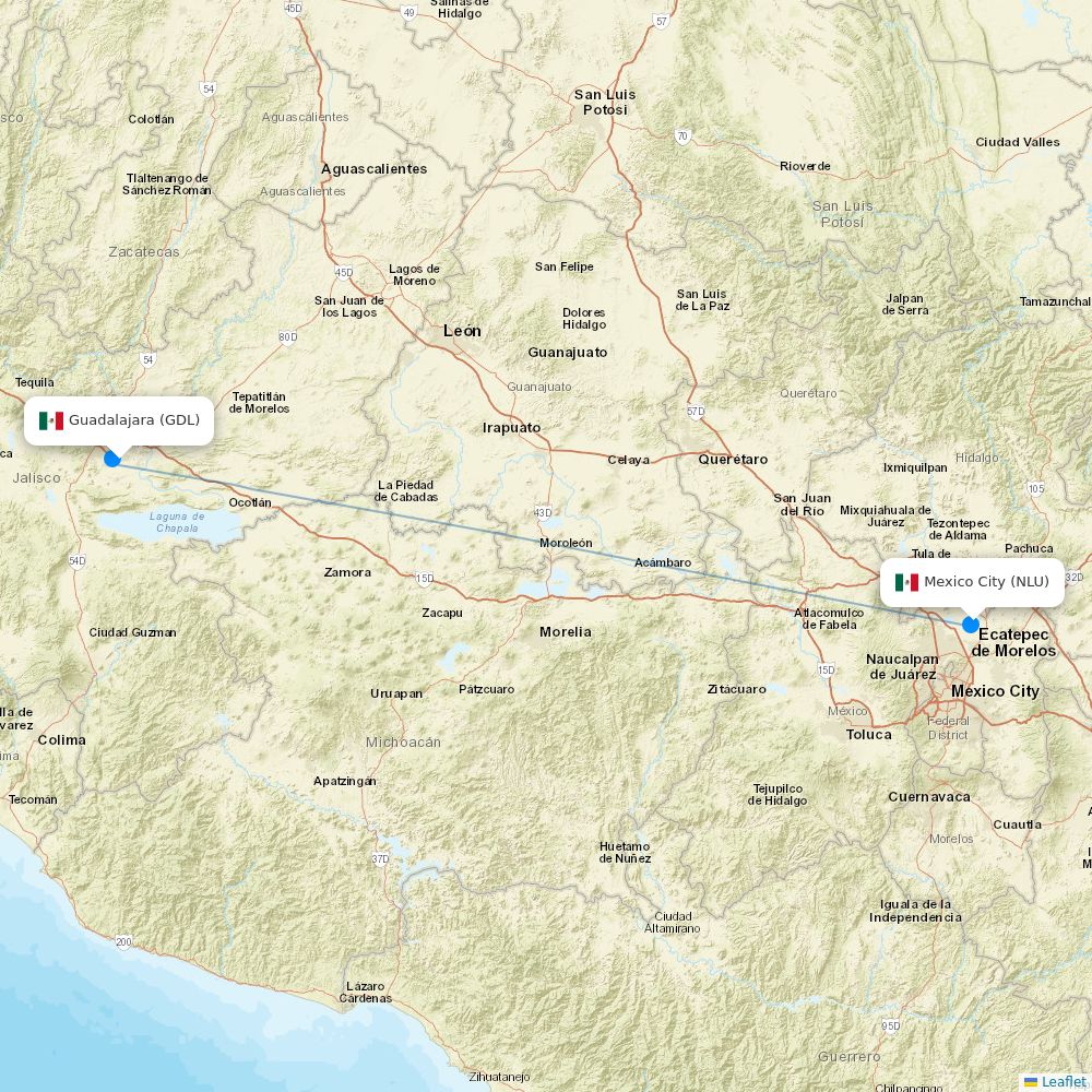 Viva Aerobus routes 2025 – map with all flights - Flight Routes