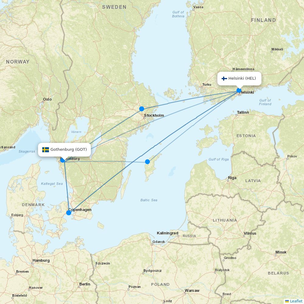 Finnair routes 2026 – interactive map with all flights - Flight Routes