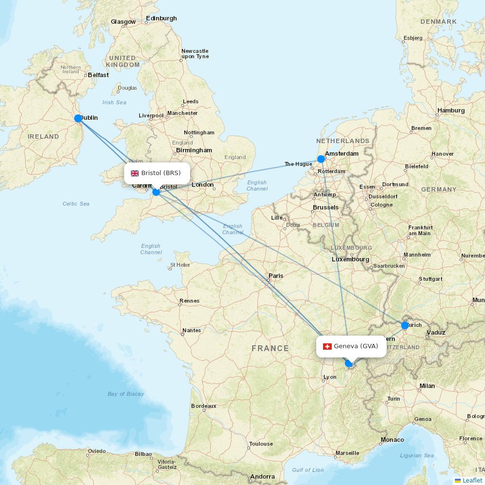 Easyjet routes 2025 – interactive map with all flights - Flight Routes