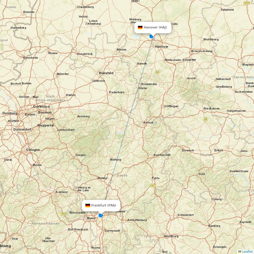 Lufthansa routes 2025 – interactive map with all flights - Flight Routes