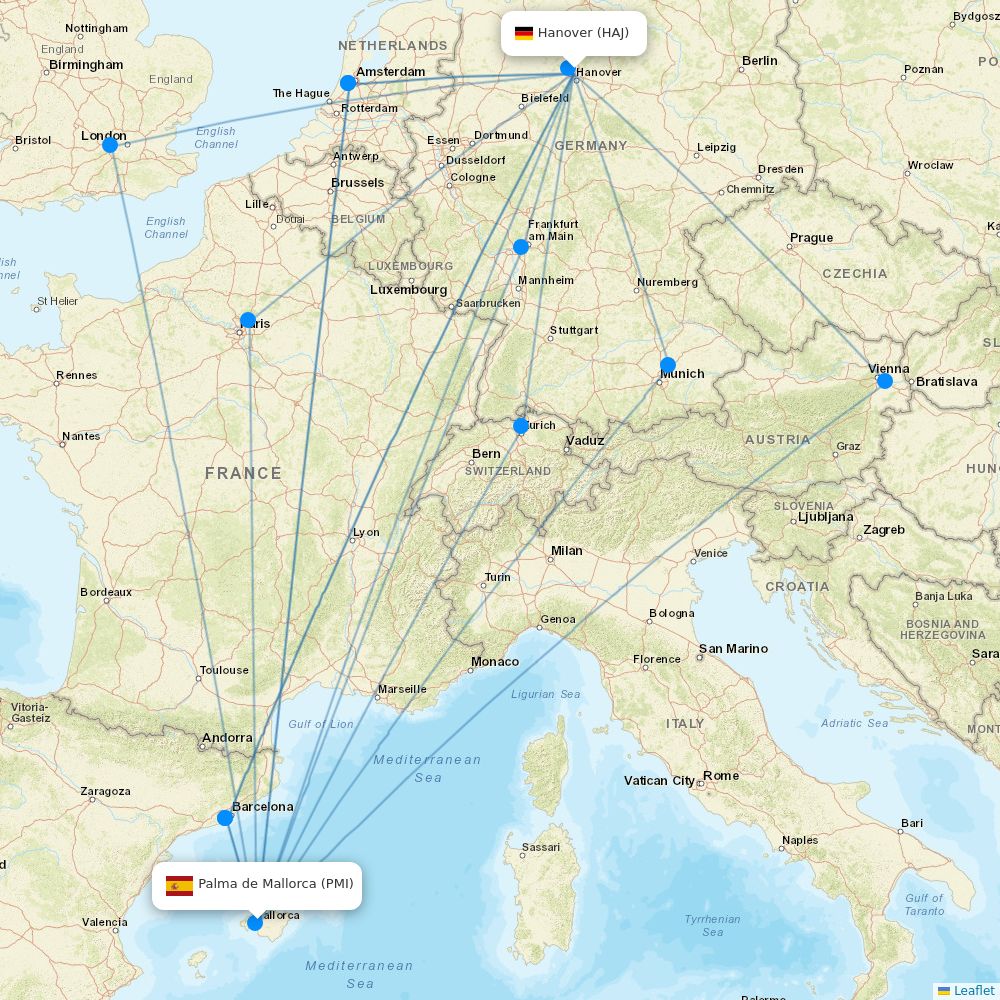 Eurowings routes 2026 – interactive map with all flights - Flight Routes
