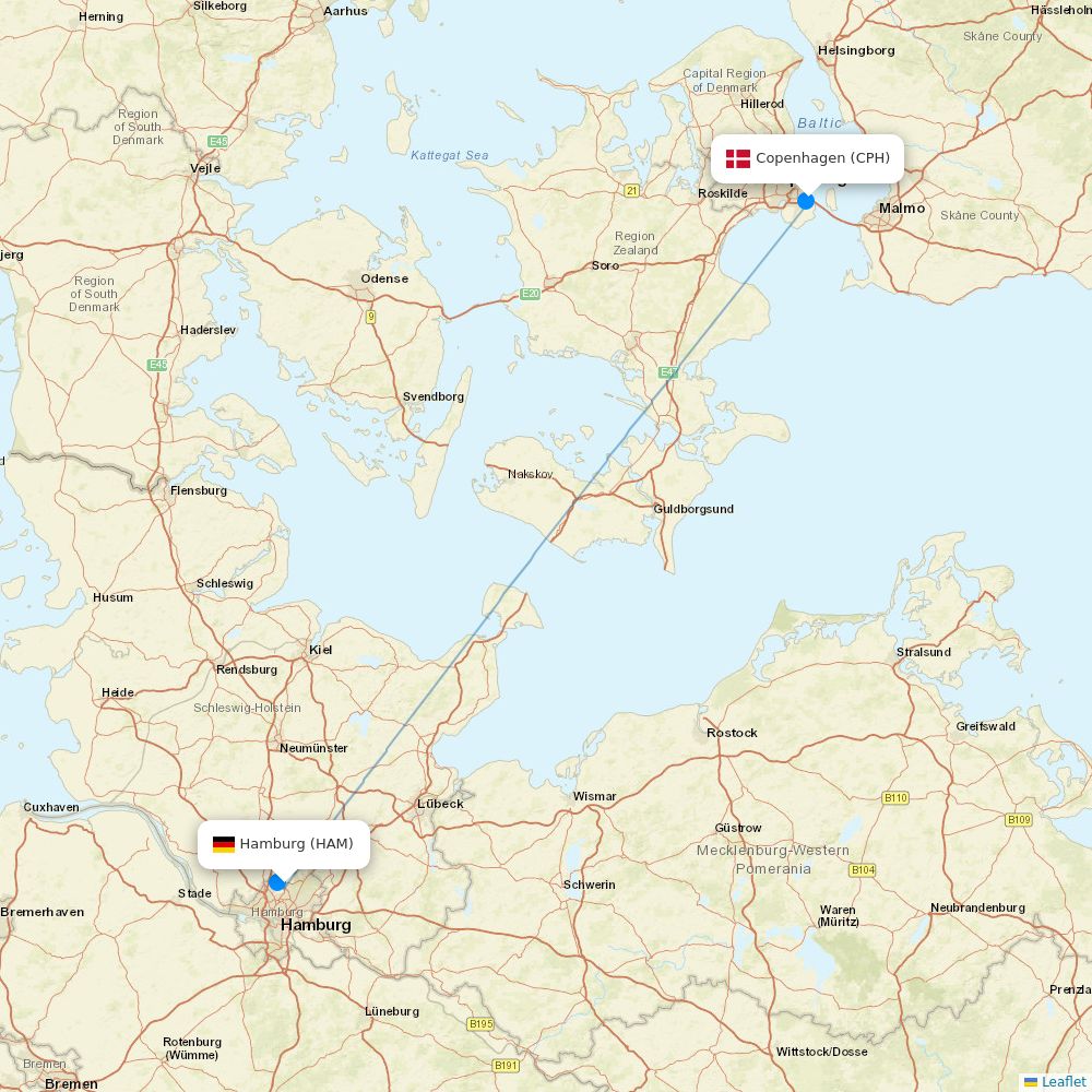 SAS routes 2026 – interactive map with all flights - Flight Routes