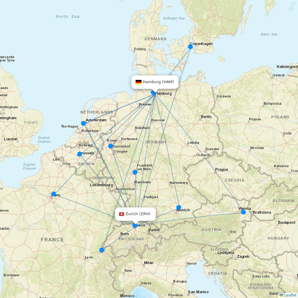 Eurowings routes 2025 – interactive map with all flights - Flight Routes