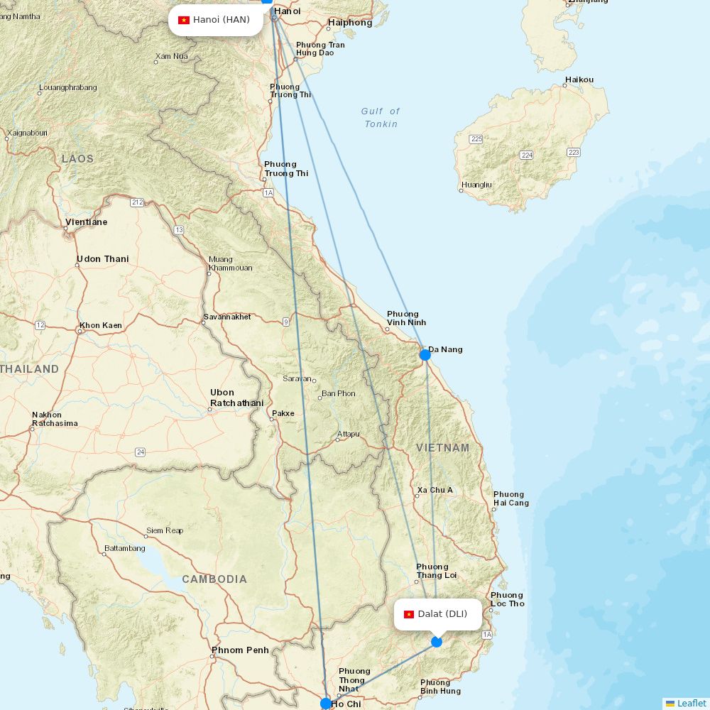 VietJet Air routes 2025 – interactive map with all flights - Flight Routes