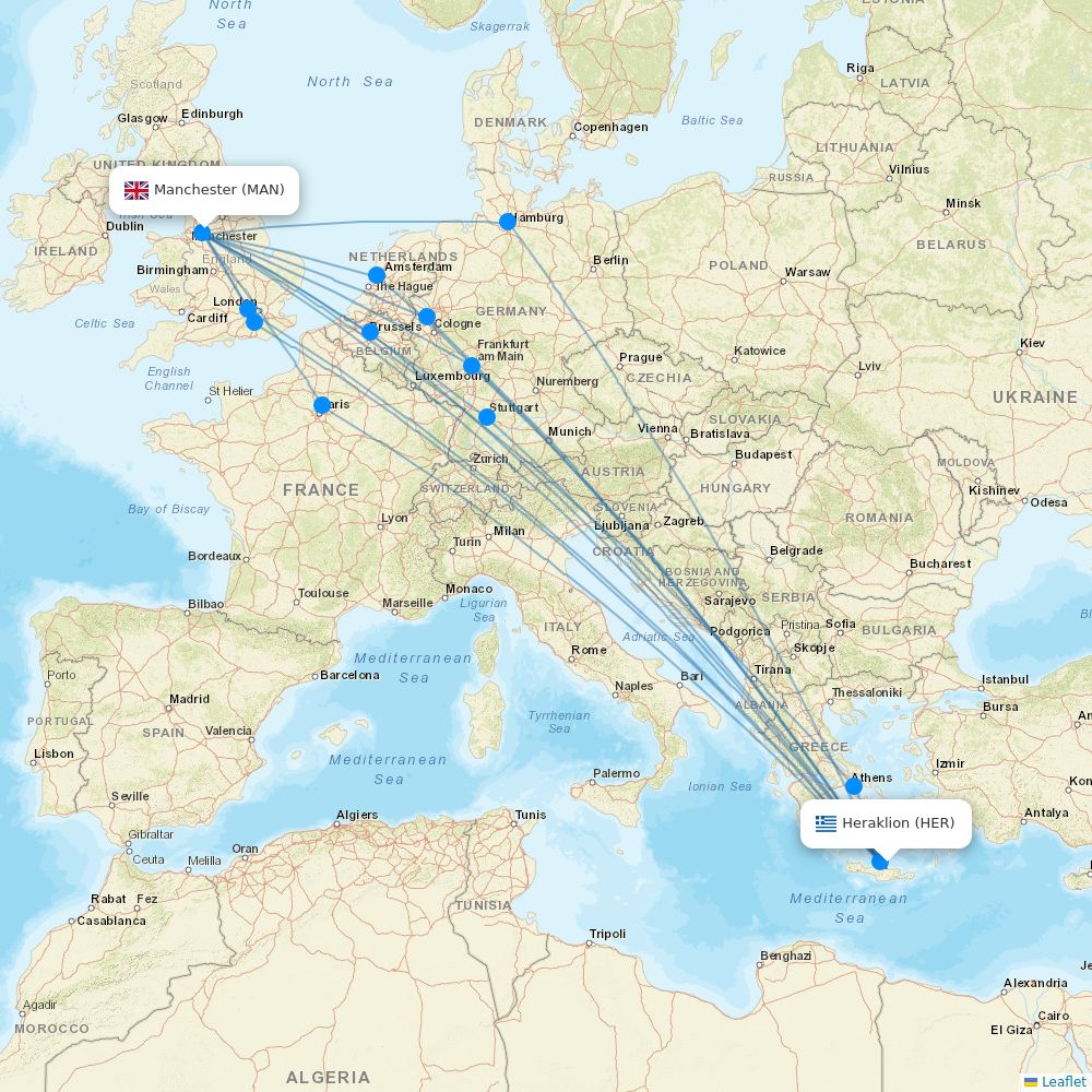 Jet2 routes 2025 – interactive map with all flights - Flight Routes