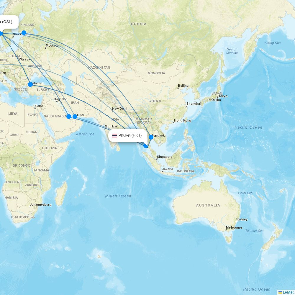 Norse Atlantic Airways airline routes (N0) 2026, map - Flight Routes