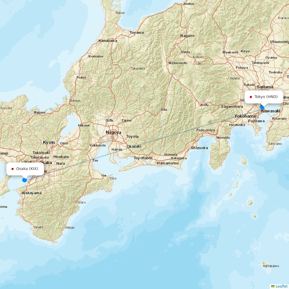 ANA routes 2025 – interactive map with all flights - Flight Routes