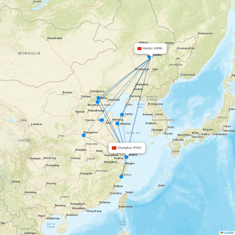 Spring Airlines routes 2025 – map with all flights - Flight Routes