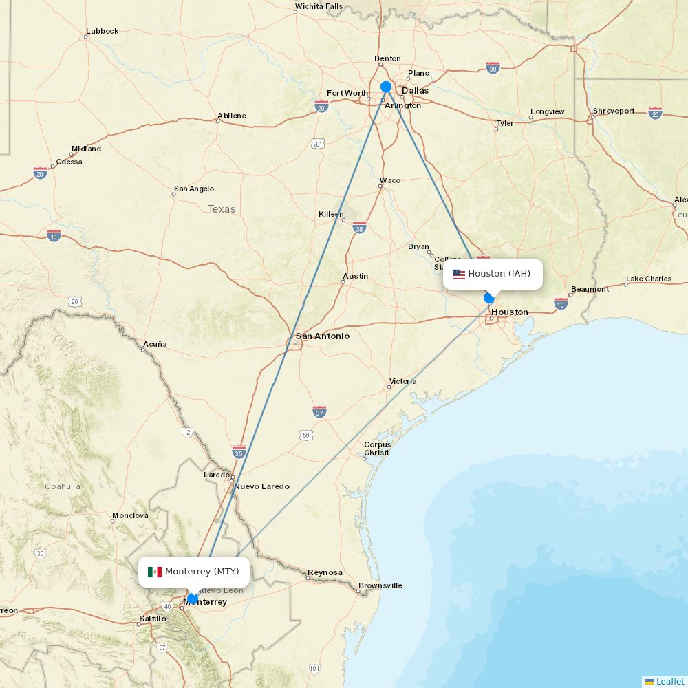 Viva Aerobus routes 2026 – map with all flights - Flight Routes