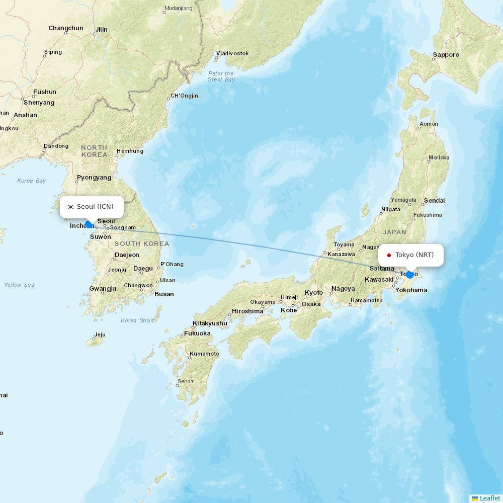Jeju Air routes 2026 – interactive map with all flights - Flight Routes