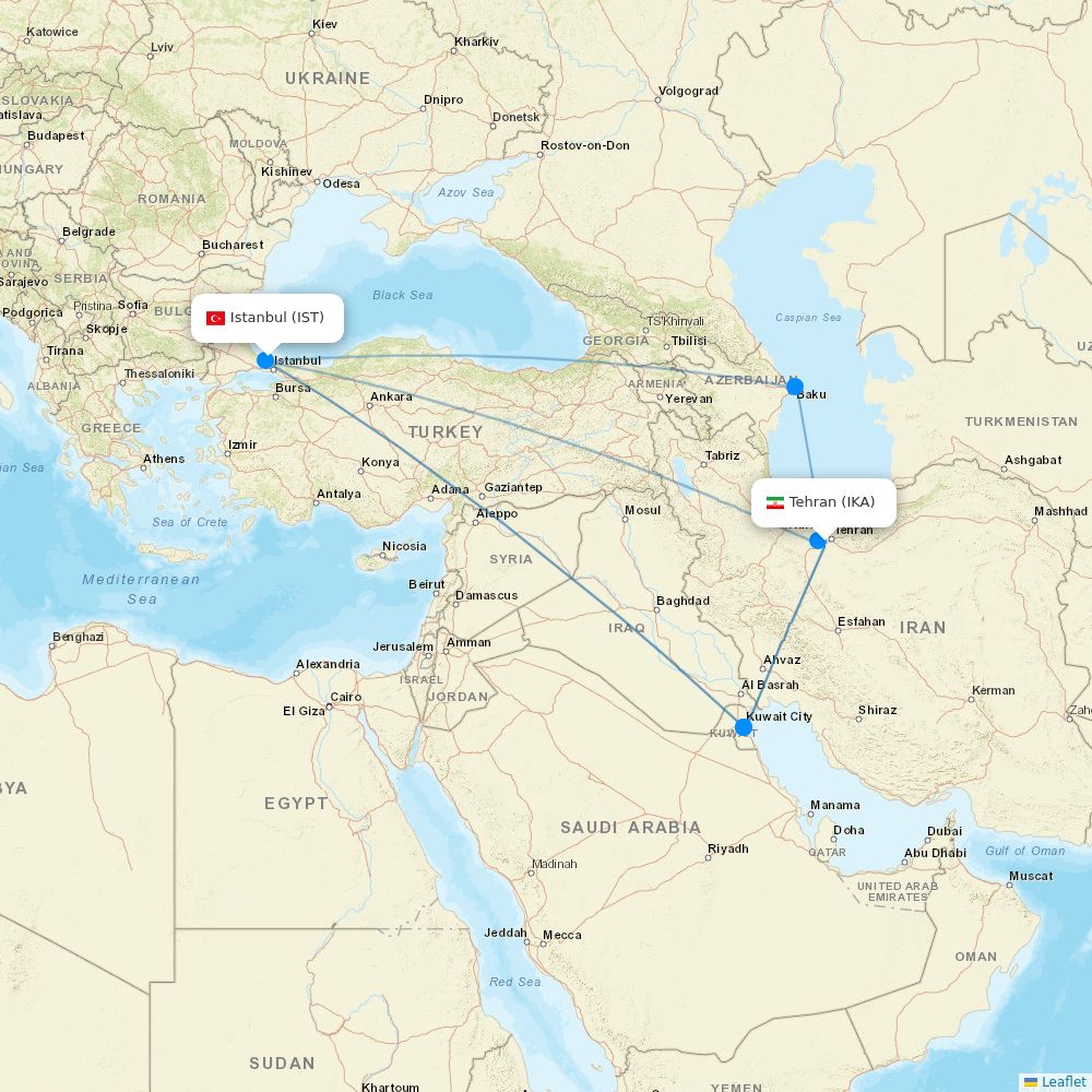 Turkish Airlines routes 2025 – map with all flights - Flight Routes