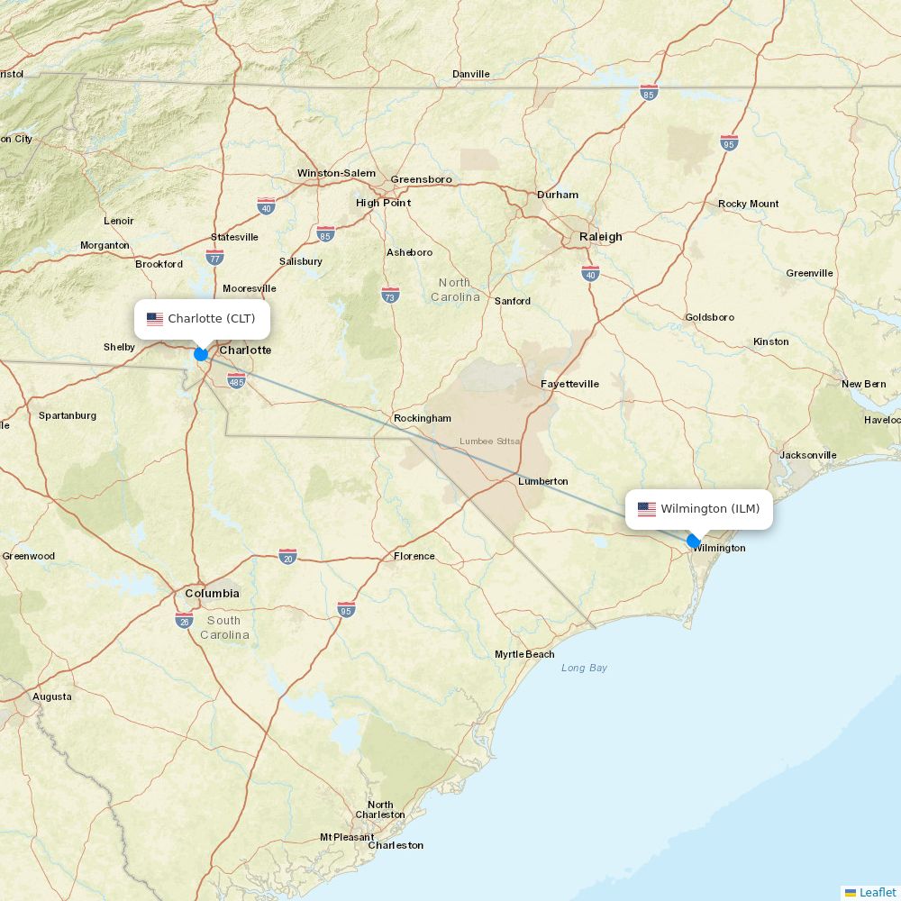American Airlines routes 2026 – map with all flights - Flight Routes