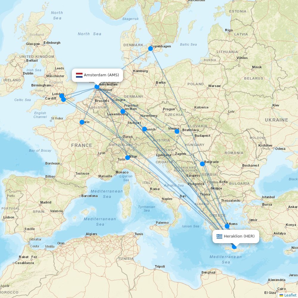 Transavia routes 2026 – interactive map with all flights - Flight Routes