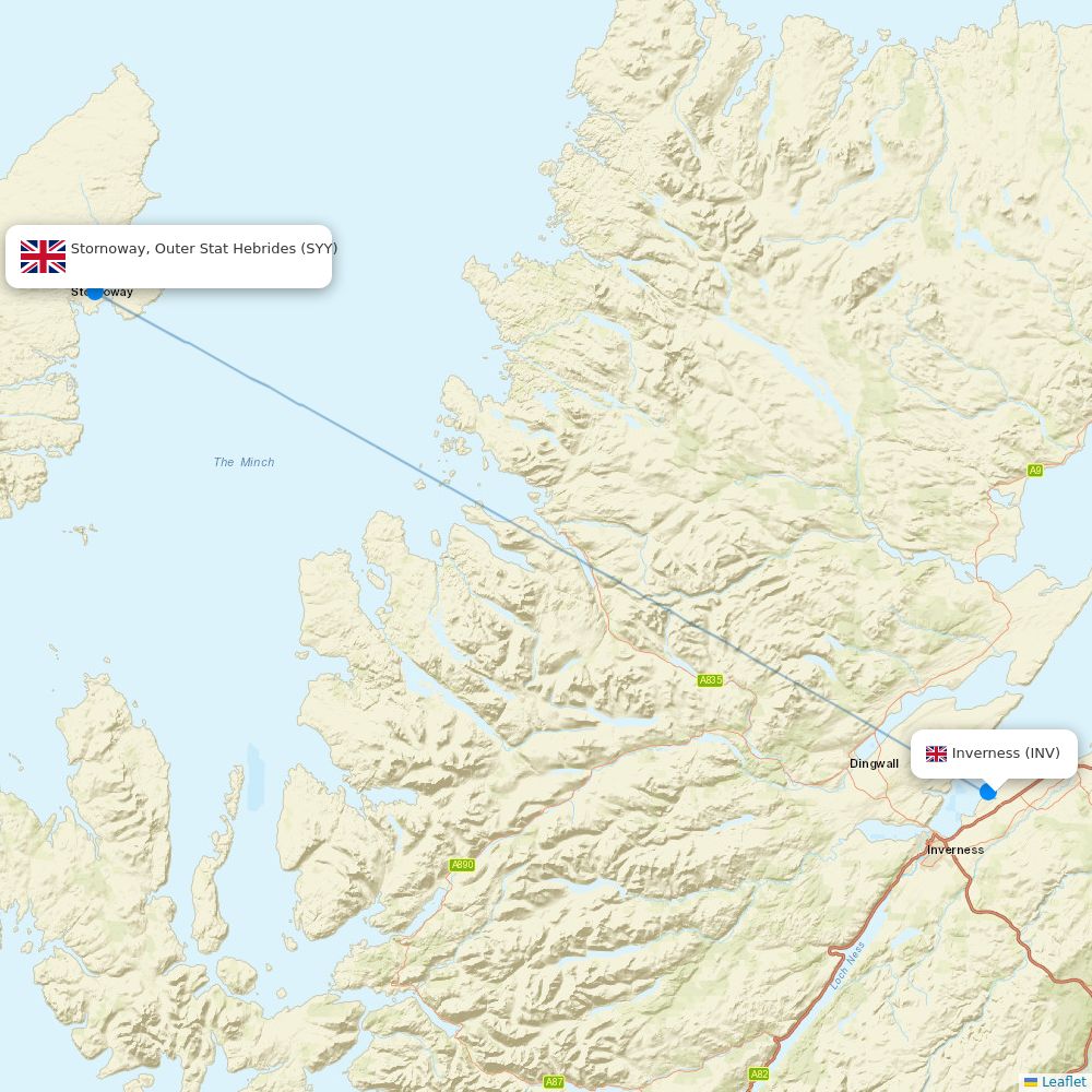 Loganair routes 2025 – interactive map with all flights - Flight Routes