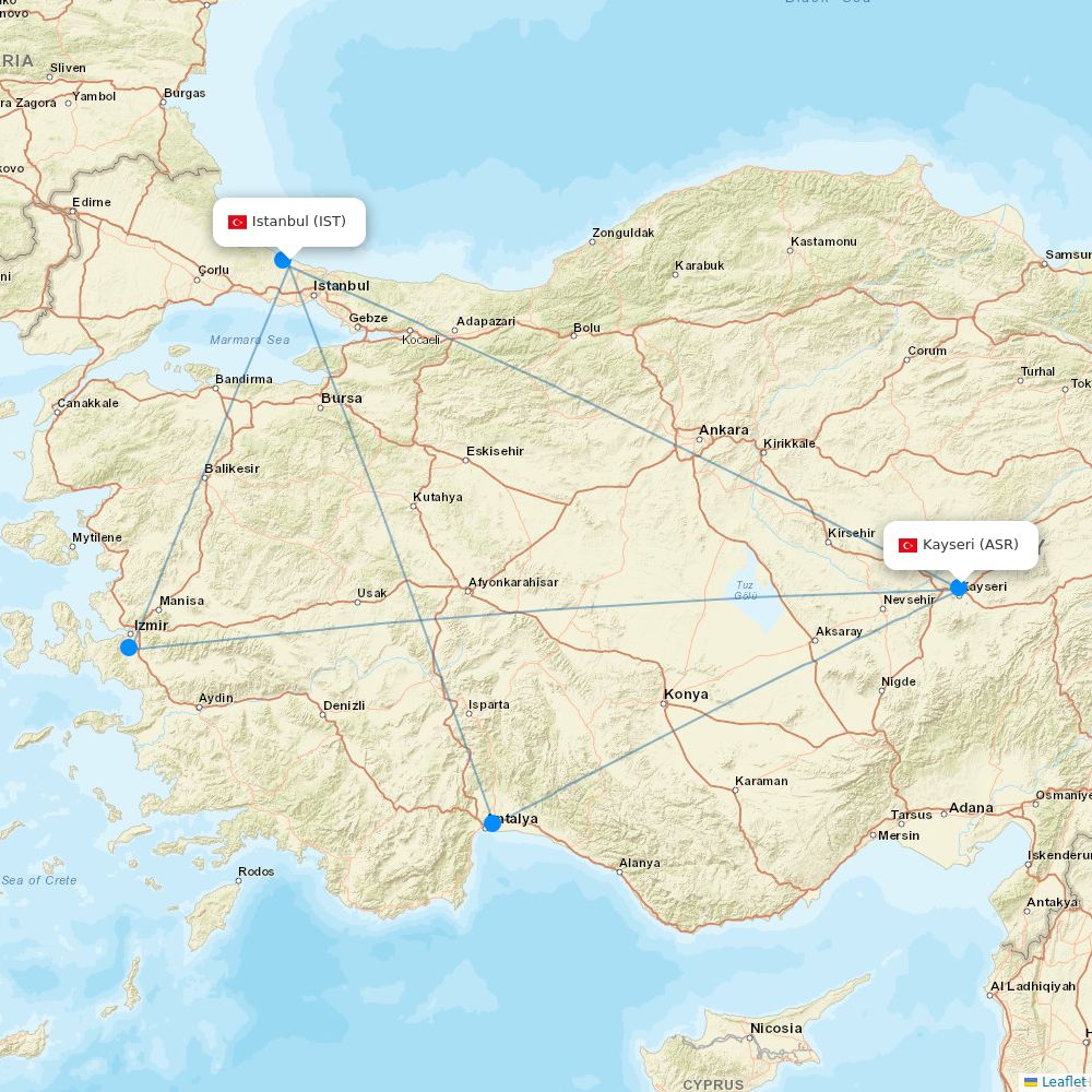 Turkish Airlines routes 2026 – map with all flights - Flight Routes