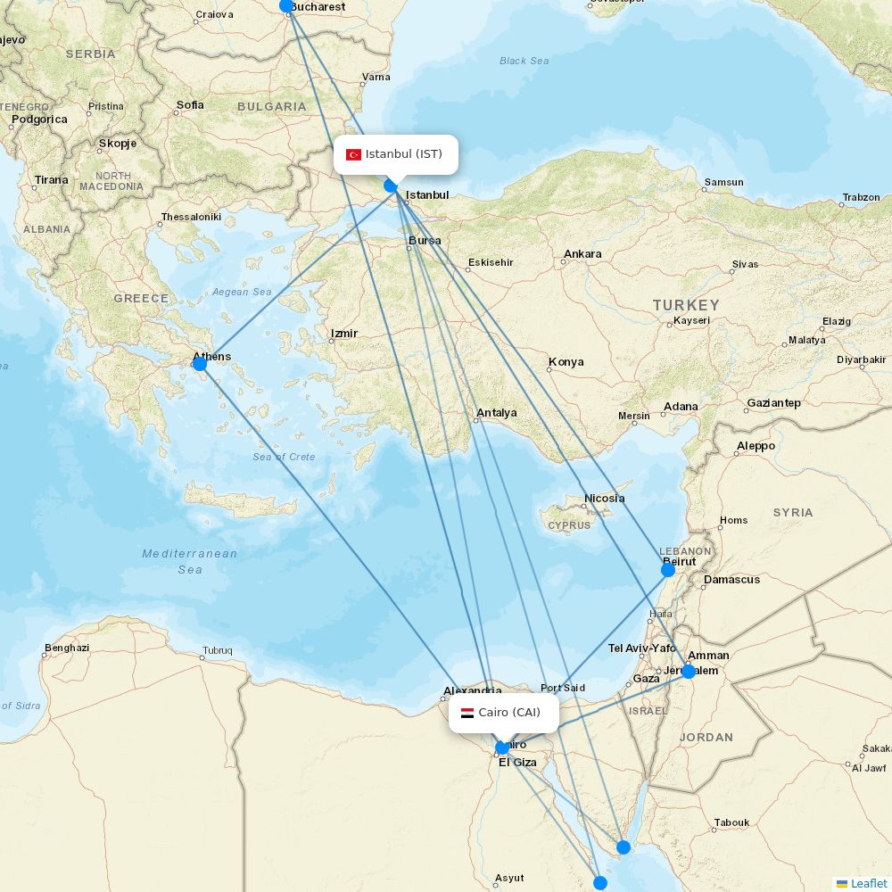 Turkish Airlines routes 2026 – map with all flights - Flight Routes