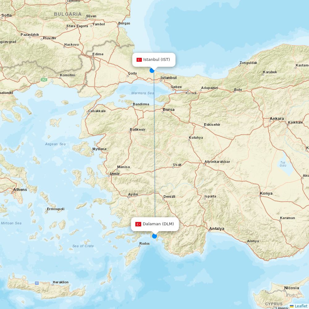 Turkish Airlines routes 2025 – map with all flights - Flight Routes