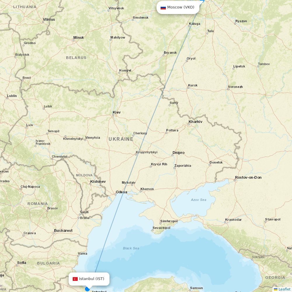 Turkish Airlines routes 2025 – map with all flights - Flight Routes