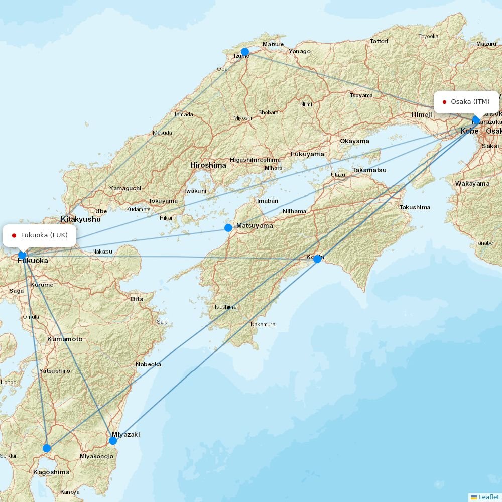 ANA routes 2025 – interactive map with all flights - Flight Routes
